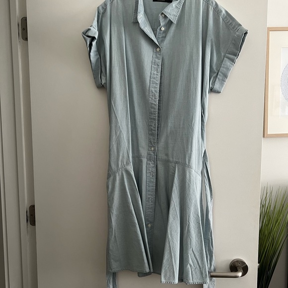 Ralph Lauren | Dresses | Ralph Lauren Button Down Chambray Dress | Poshmark